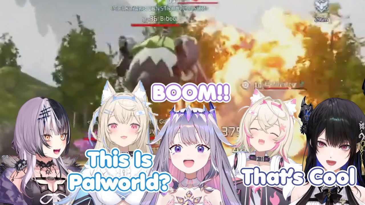 Biboo Shows Her T Pose Panda With Bazooka To Advent - YouTube