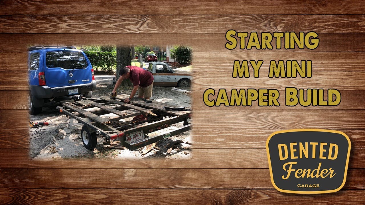 Building a Mini Camper Part 1 - YouTube