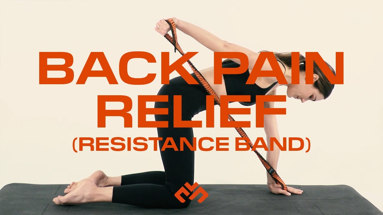 BACK PAIN RELIEF RESISTANCE BAND BAND - Alivia el dolor de espalda ...
