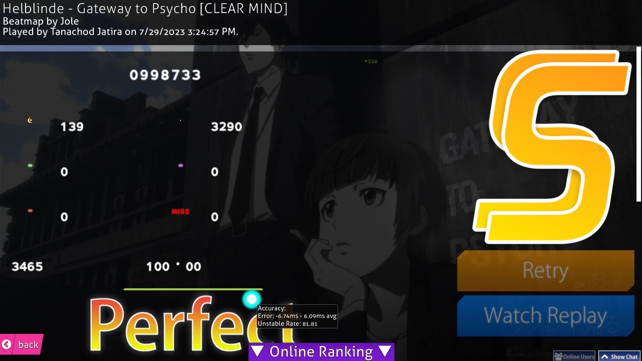 [osu!mania] Gateway to Psycho [4K] CLEAR MIND PFC - YouTube