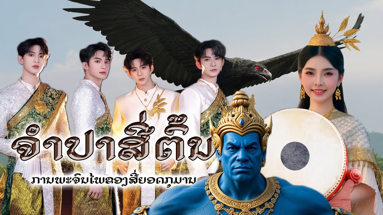 ຈໍາປາສີ່ຕົ້ນ | จำปาสี่ต้น | Lao Story Talker EP.9. - YouTube