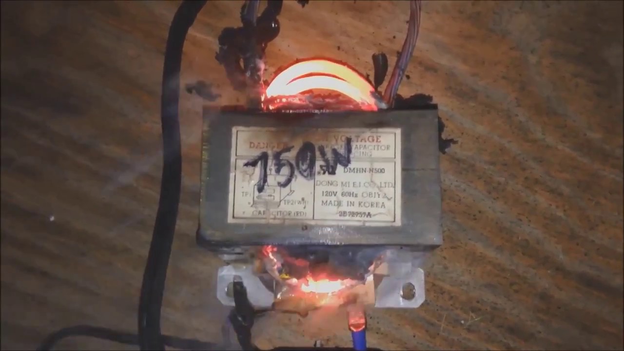 Transformer Meltdown! RIP Metal Melter.... - YouTube