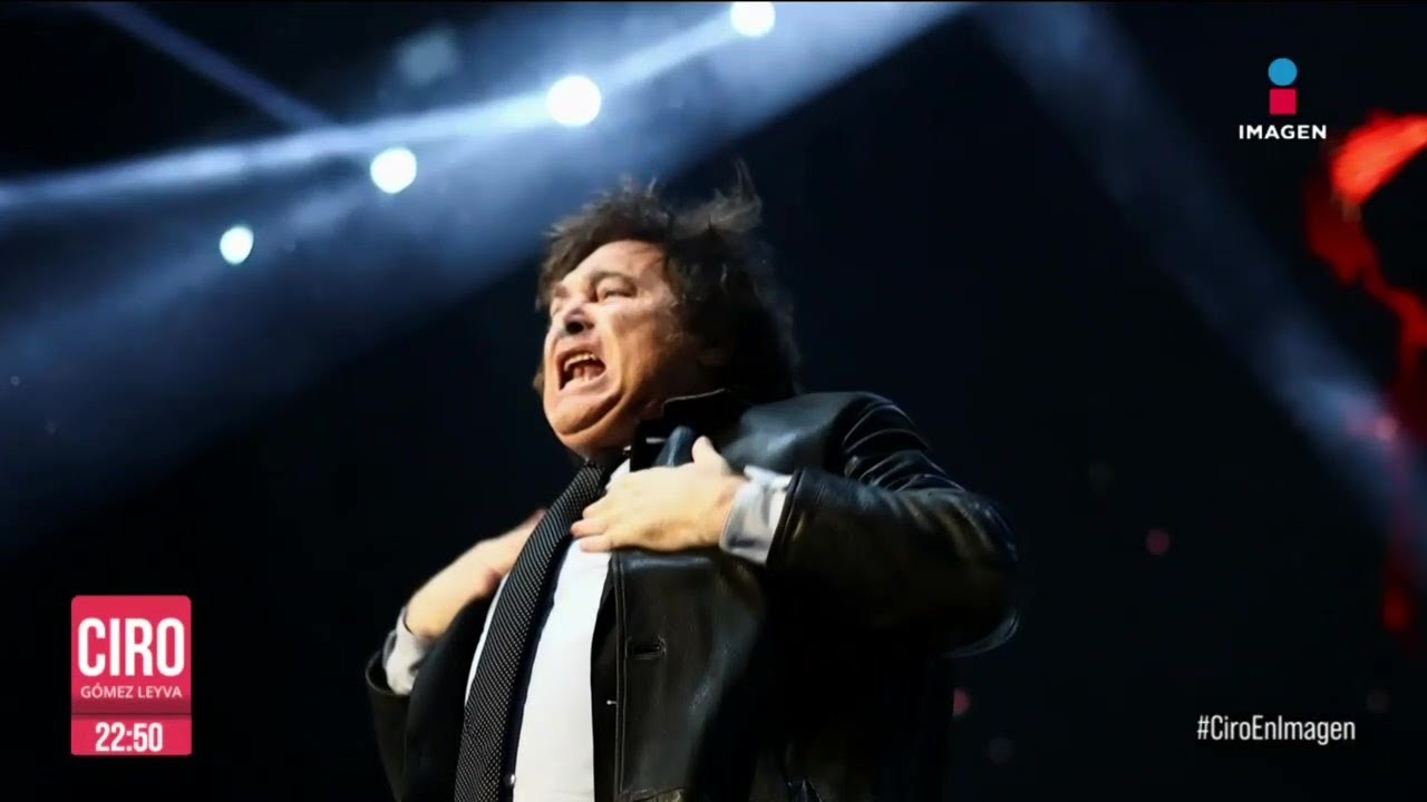 Como un rockstar, Javier Milei cerró su campaña previo a elecciones en ...
