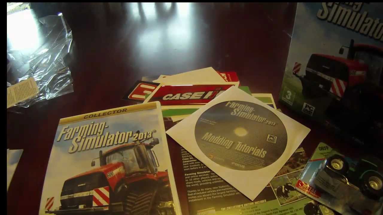 Farming Simulator 2013 Collector's Edition UNBOXING - YouTube