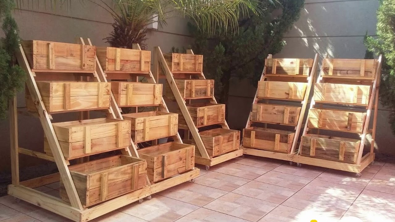 17 ideias de horta pequena com caixotes e pallets - Só ideias legais ...