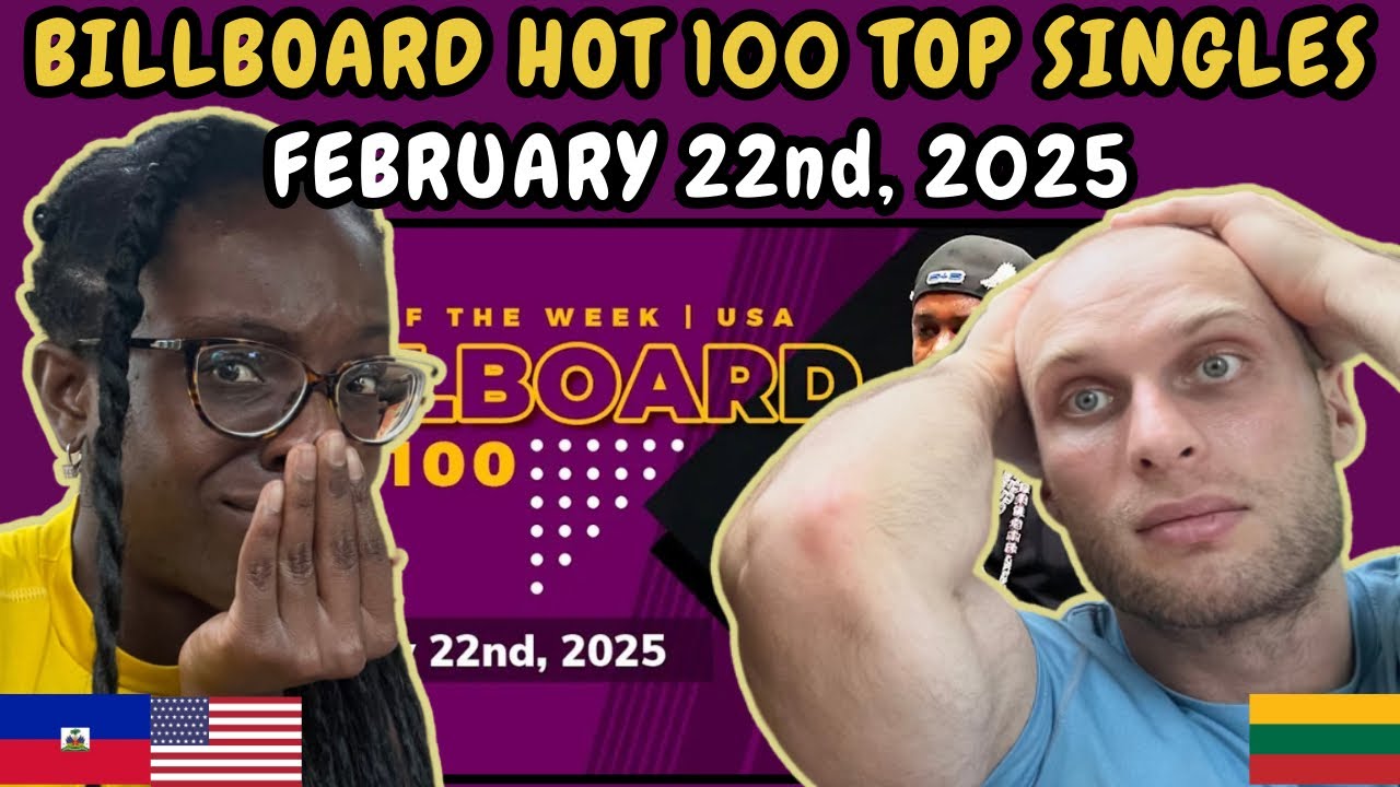 REACTION TO Billboard Hot 100 Top Singles This Week + Bubbling Under Hot 100 (February 22nd ...