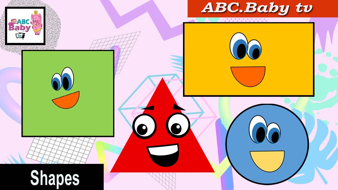 Shapes song for kids || Shapes Name in English || Created By ABC. Baby ...
