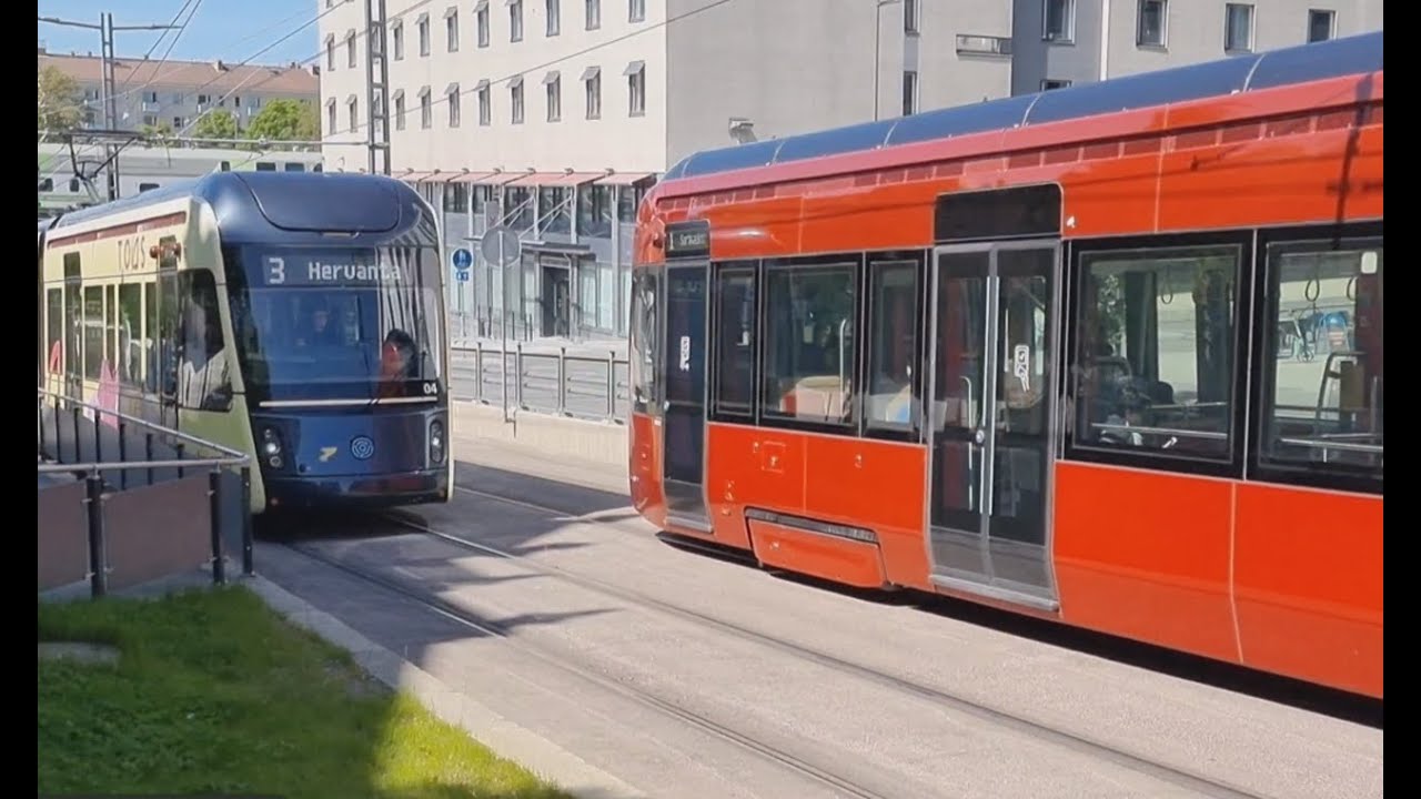 🚋 Two Trams ️🕢 - YouTube