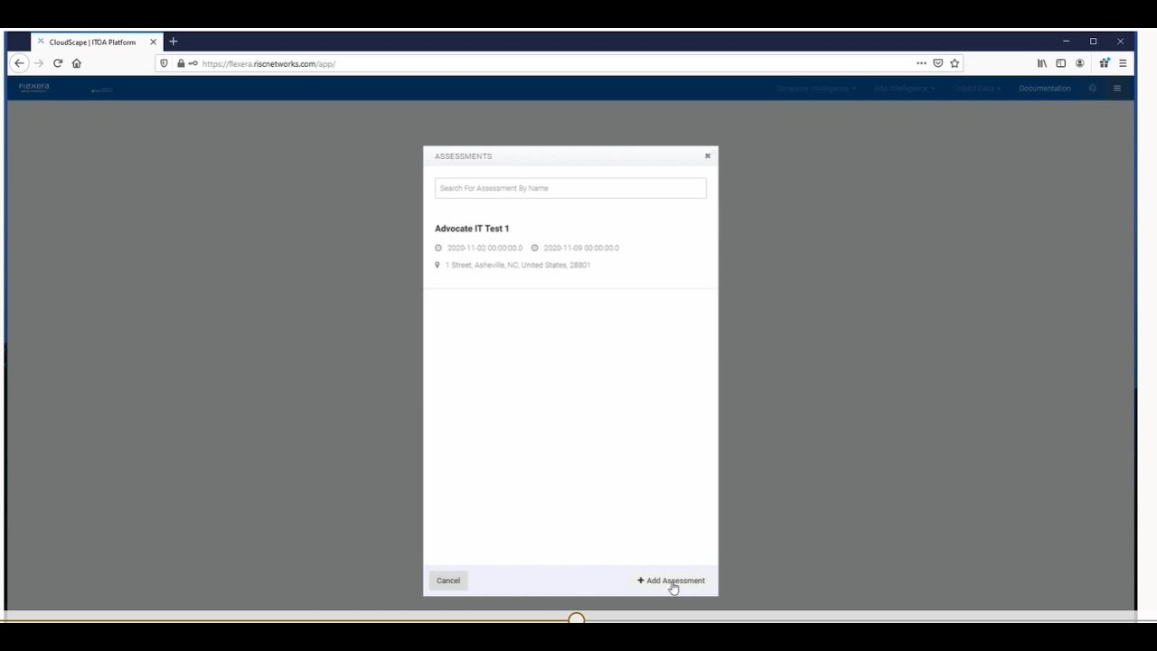 How to Create an Assessment in CloudScape - YouTube