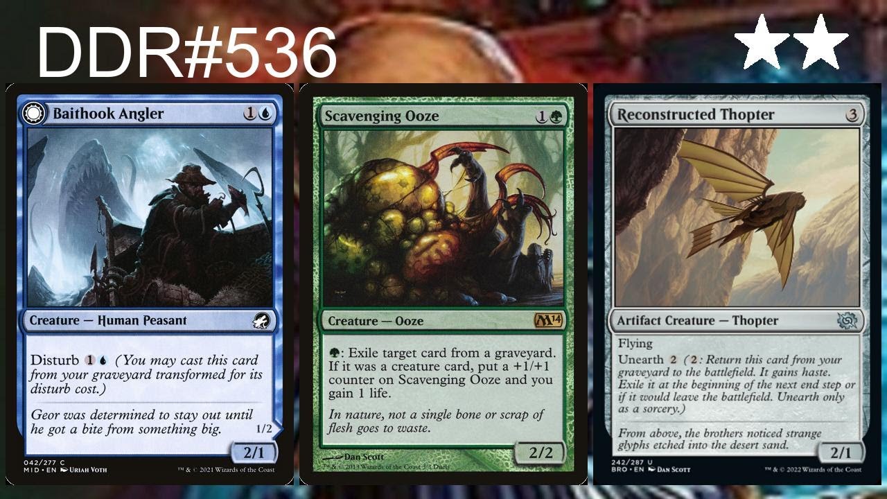 DDR#536 - Scavenging Ooze vs. Disturb and Unearth - YouTube