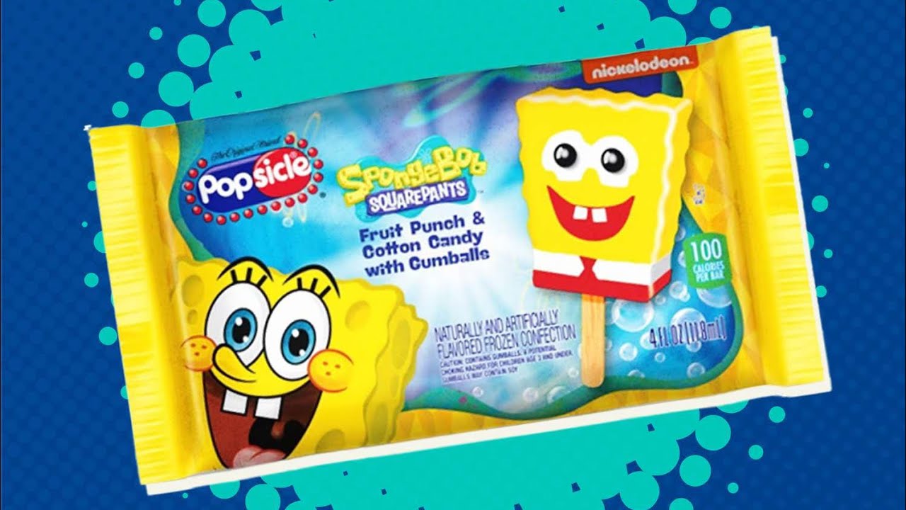 Opening 5 SpongeBob Popsicles! - YouTube
