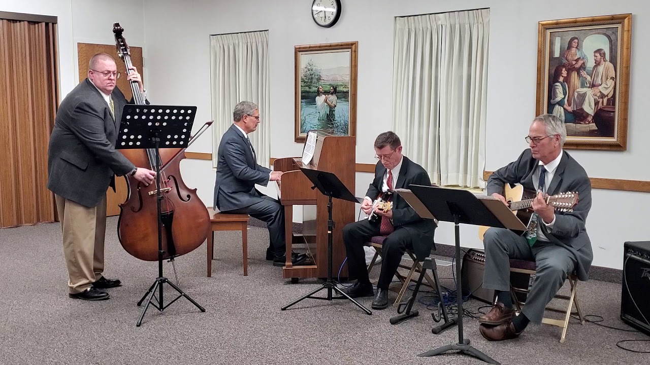 Redeemer, performed by Steve Coyner, Craig Johnson, Cole Maddox, and ...