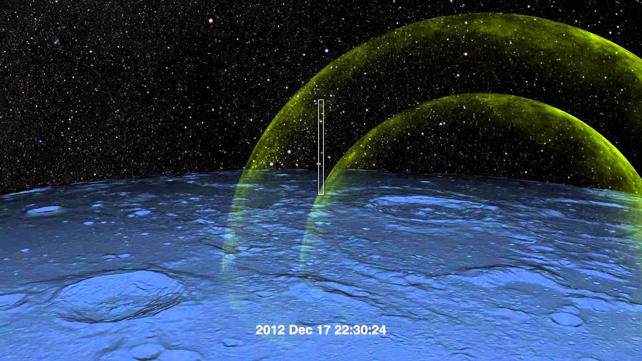 LRO Observes GRAIL Impact - YouTube