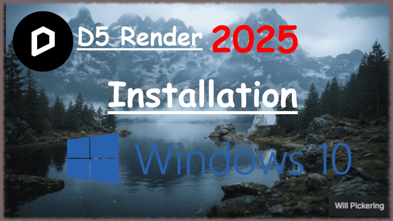 D5 Render 2025 Tuto Français - Installation sur Windows (Episode 01 ...