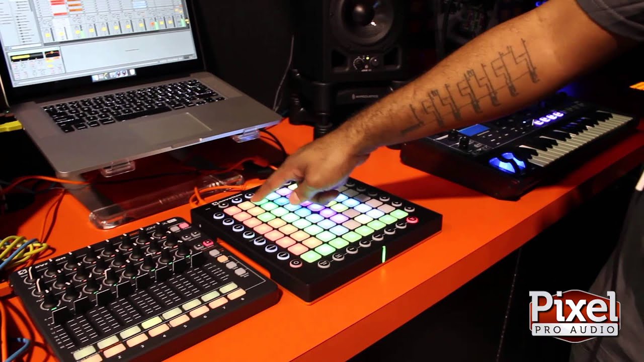 NAMM 2015 Demo of Novation Launchpad Pro - Pixel Pro Audio - YouTube