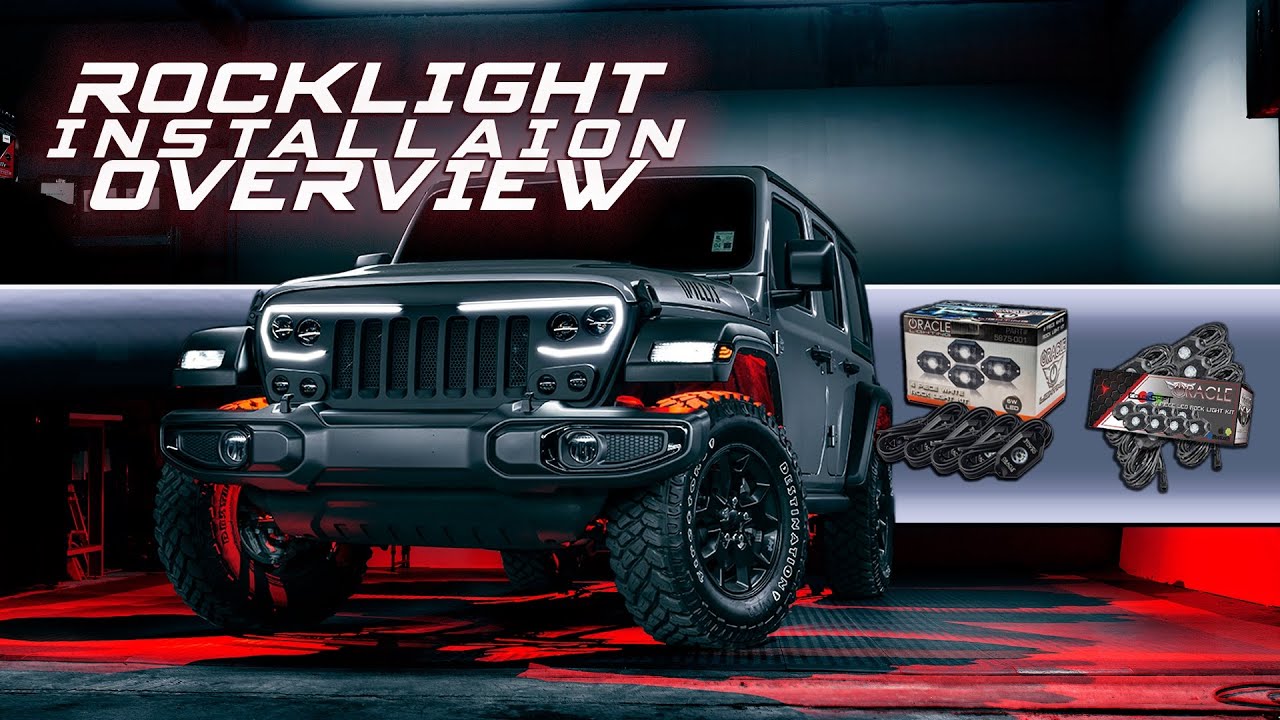 Rock Light Installation Overview - YouTube