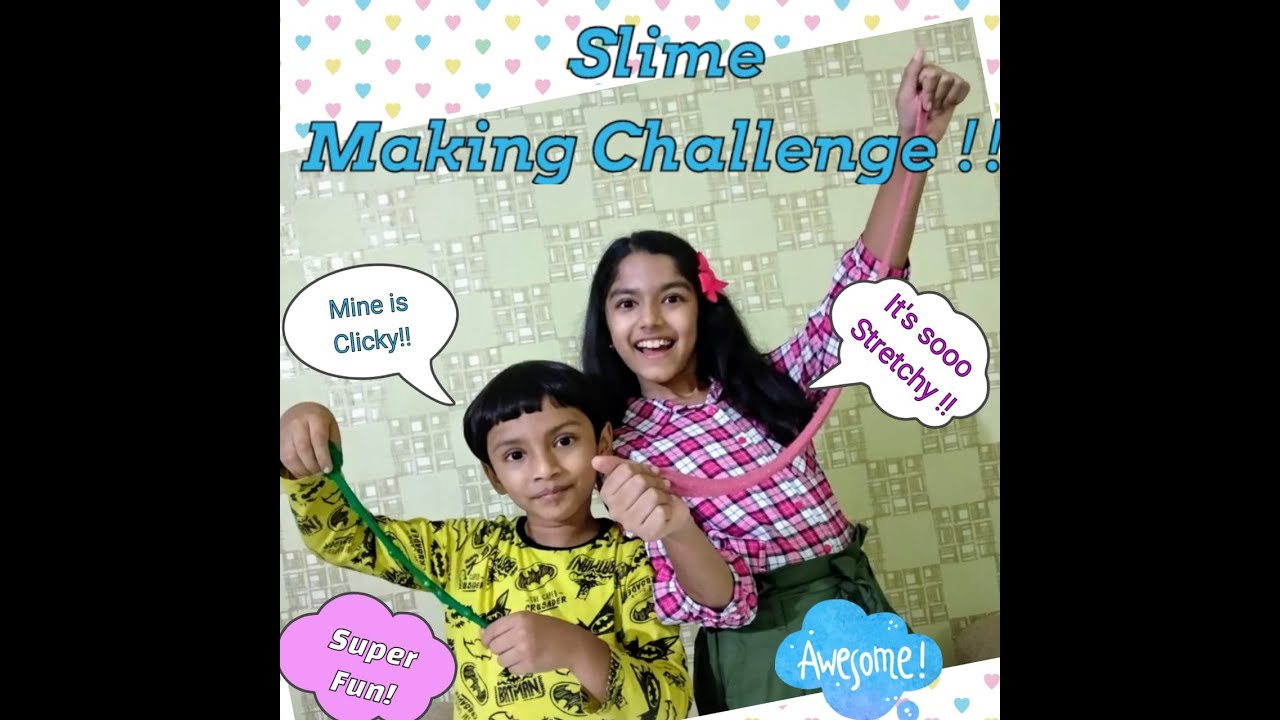 Slime Making Challenge !!! 👌 - YouTube