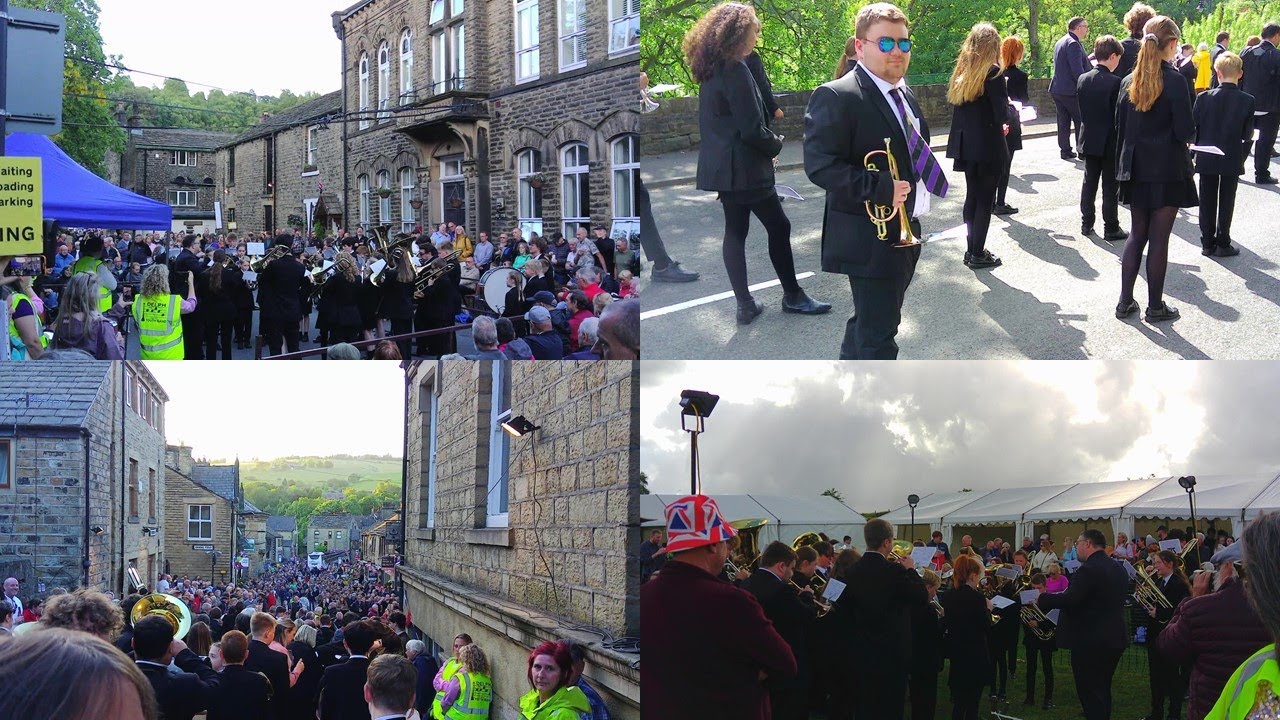 Delph Youth Band - Whit Friday 2022 - YouTube