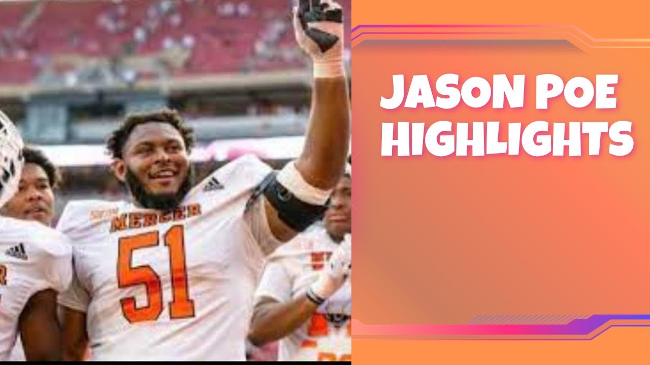 Jason Poe Guard Mercer Highlights - YouTube