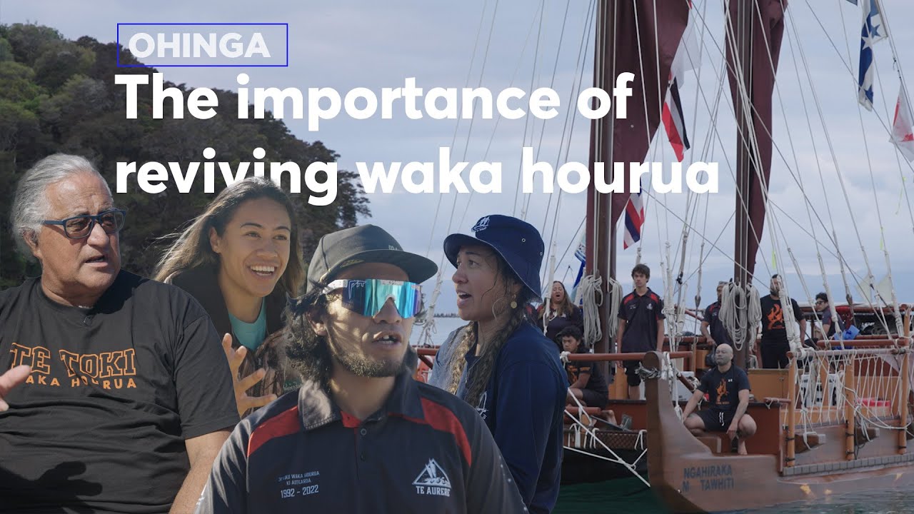 The rangatahi helping revitalise waka hourua - YouTube