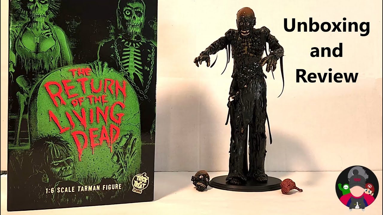 The Return of the Living Dead 1:6 scale Tarman figure Unboxing and ...