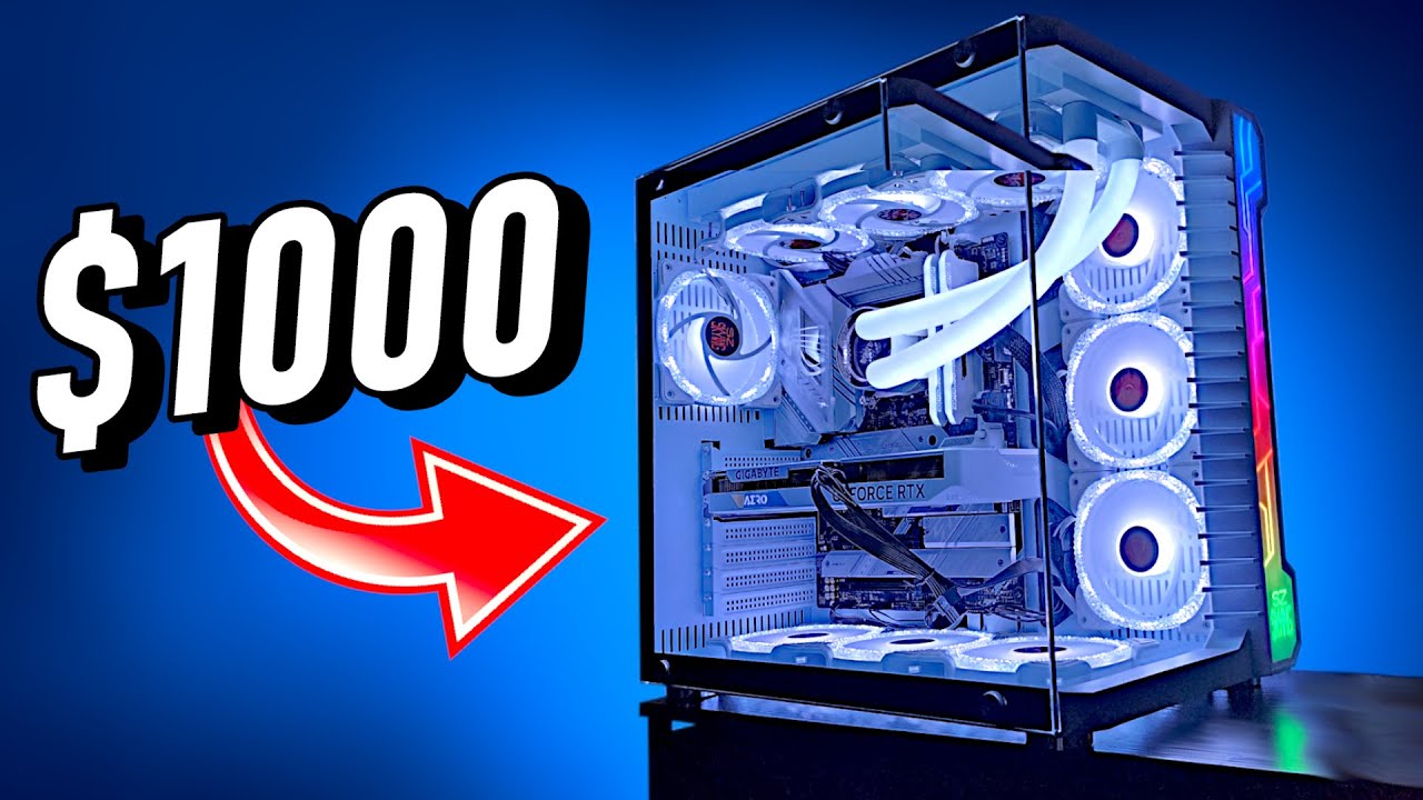 BEST $1000 BUDGET GAMING PC BUILD 2024 - 1440p Benchmarks 🔥 - YouTube