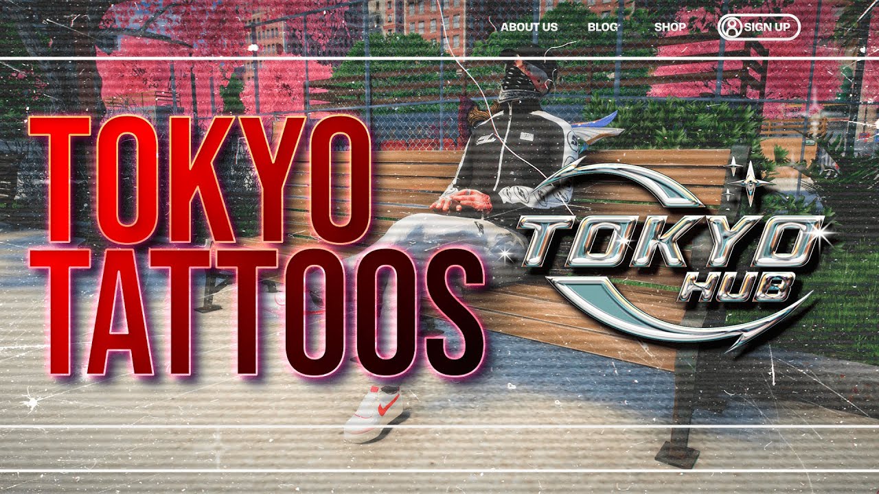 RCORE TATTOOS - TOKYO TATTOO GANG PACK 1 - YouTube