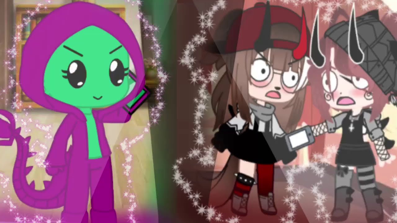 Barney poto\\• /meme\ gacha club - YouTube