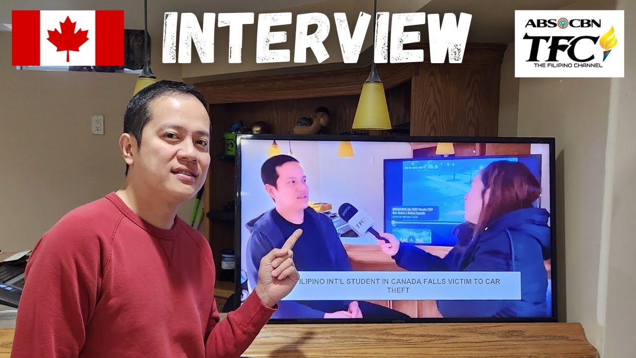 TFC (The Filipino Channel) Interview | Buhay Canada - YouTube