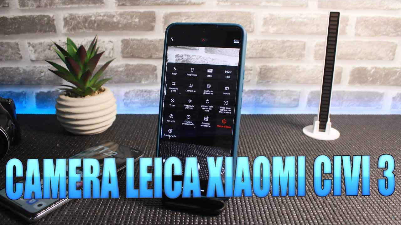 CAMERA LEICA XIAOMI CIVI 3 NO SEU XIAOMI ROOOOT, VEJA O VÍDEO OK - YouTube