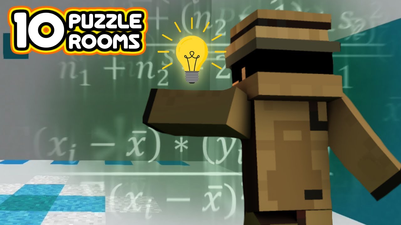 Teka-Teki yang Membingungkan! - Minecraft Puzzle Rooms (1/2) - YouTube