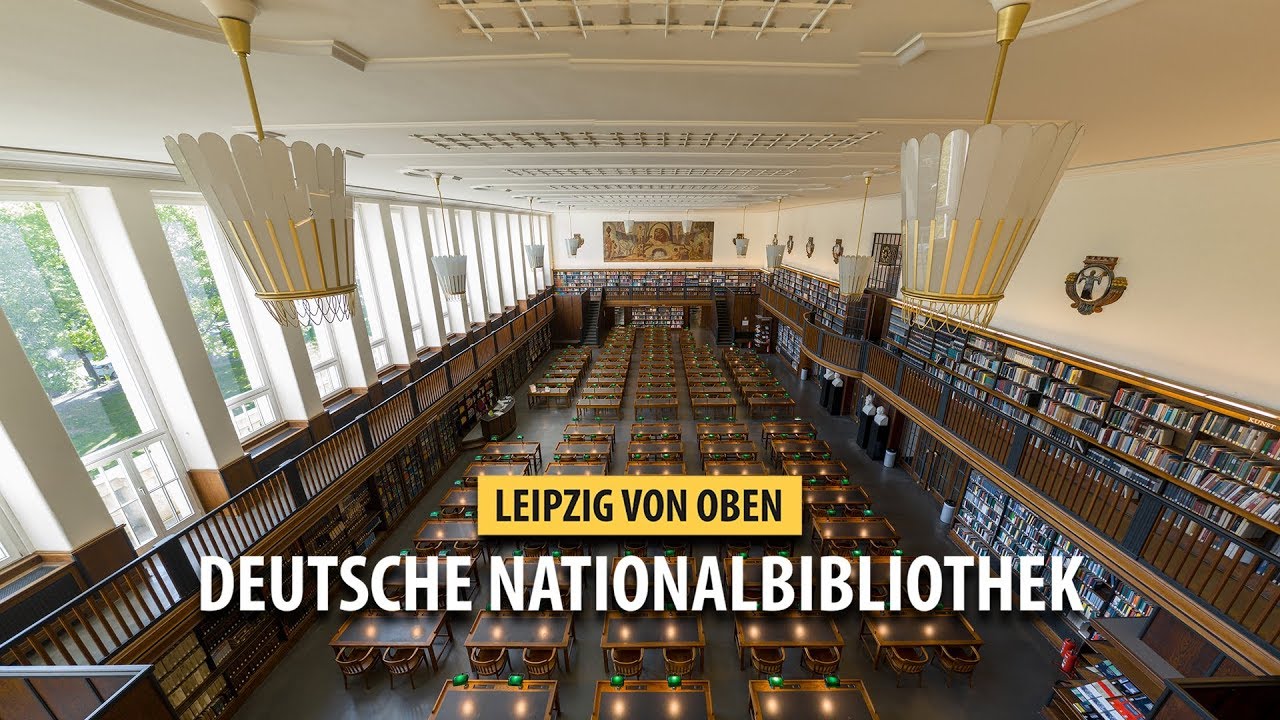 Deutsche Nationalbibliothek Drohnenvideo / German National Library ...