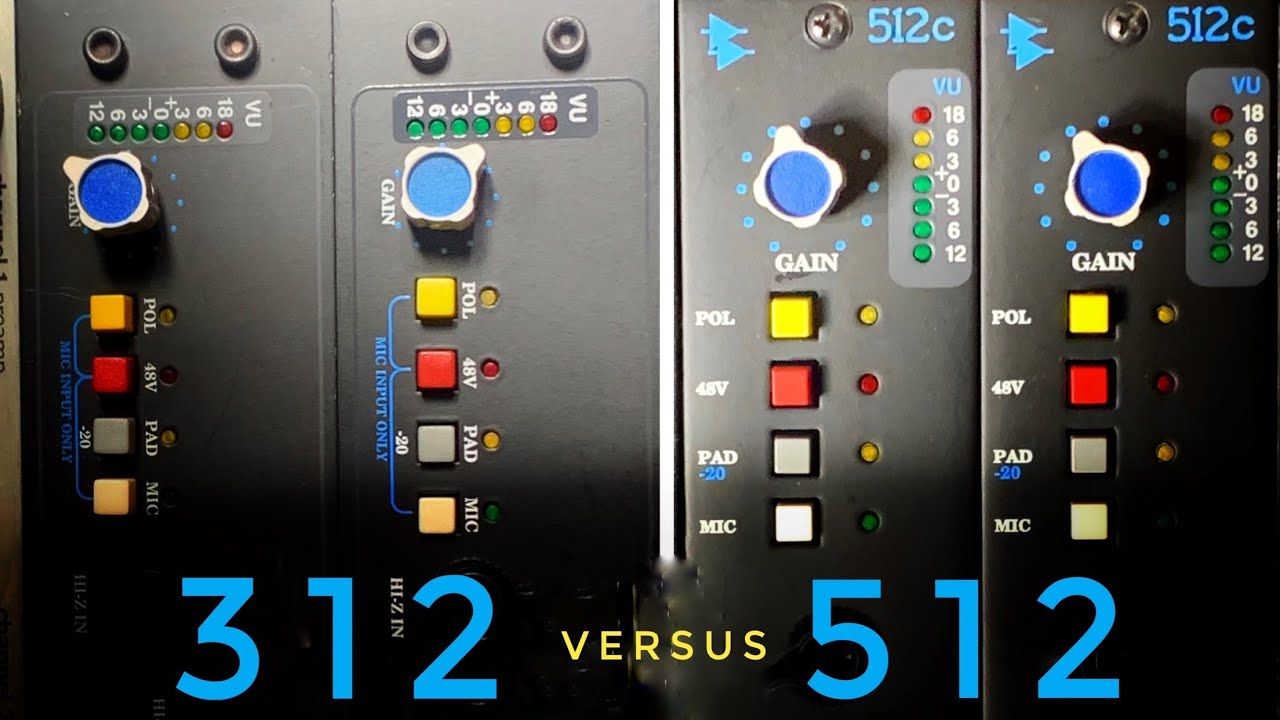API 312 vs 512 on Electric Guitar! - YouTube