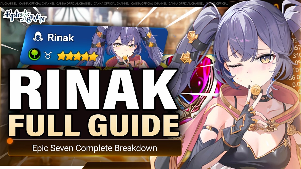 Rinak DOES IT ALL! ULTIMATE Guide and Showcase! [BEST Builds and MORE] Epic Seven - YouTube