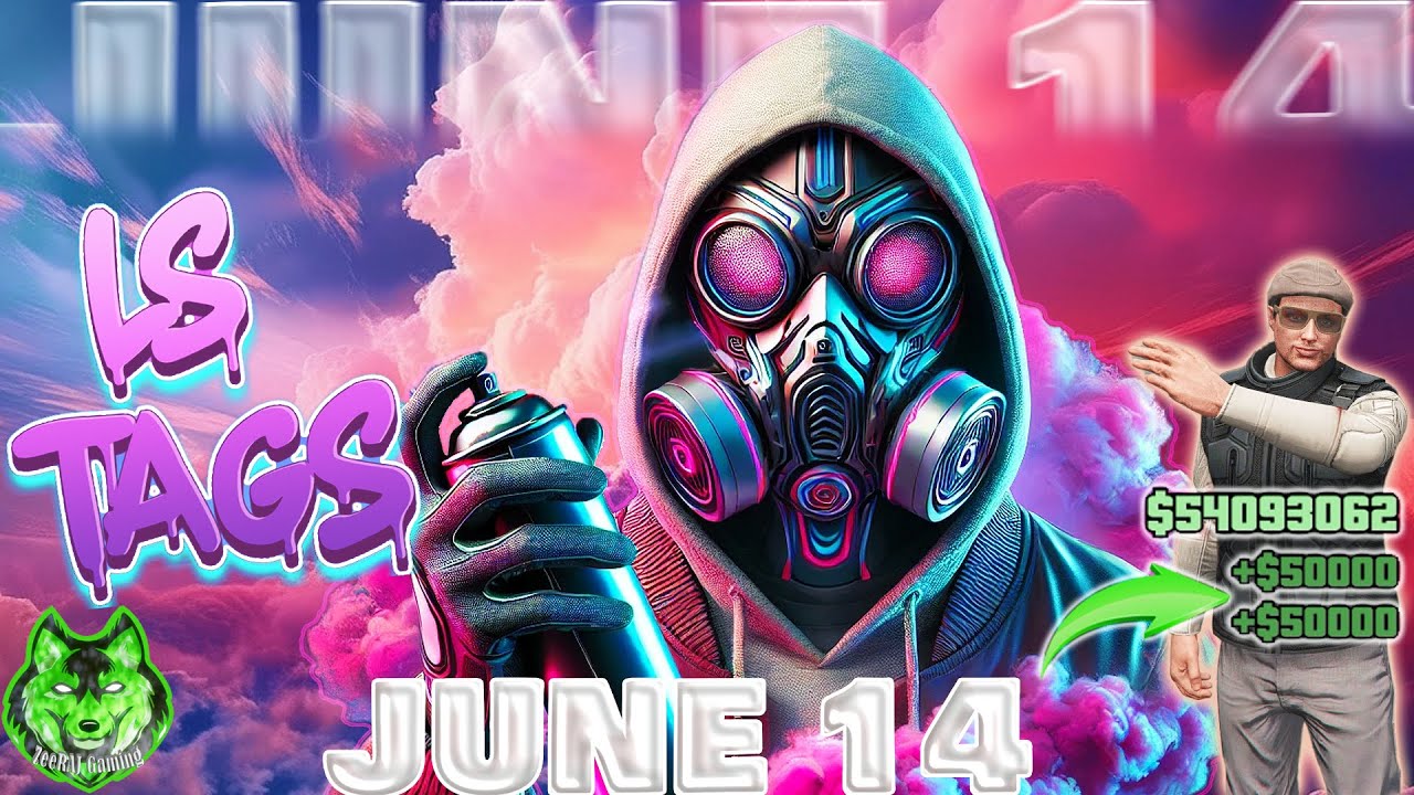 GTA Online LS Tags Location Today June 14 | I Found ALL 5 LS Tags in ...