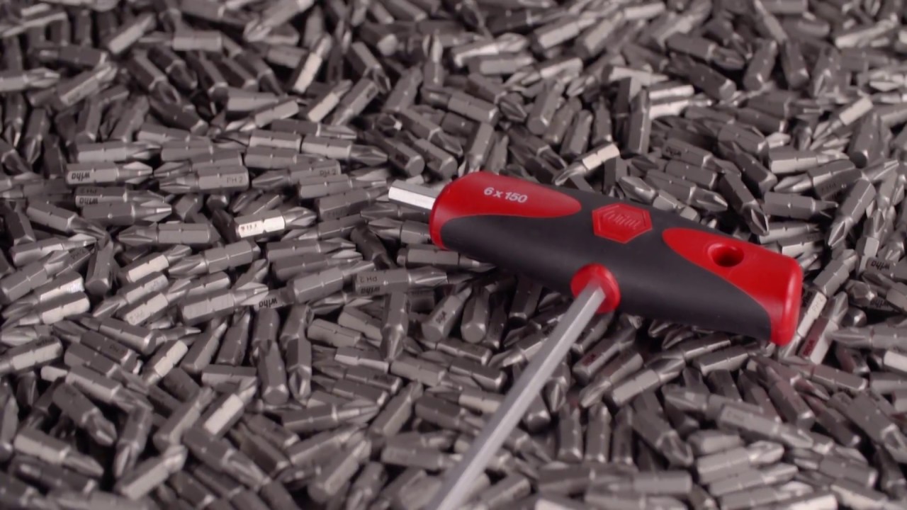 Tutorial: Wiha L-key with T-handle set ComfortGrip - YouTube