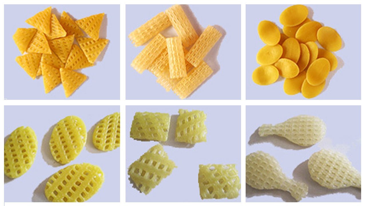Jinan Sunrising fried 2d 3d pellet fryums papad snack food making ...