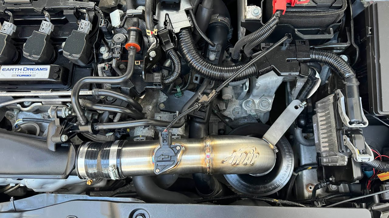 Installing MAPerformance Cold Air Intake in my 2018 Honda Civic Si ...