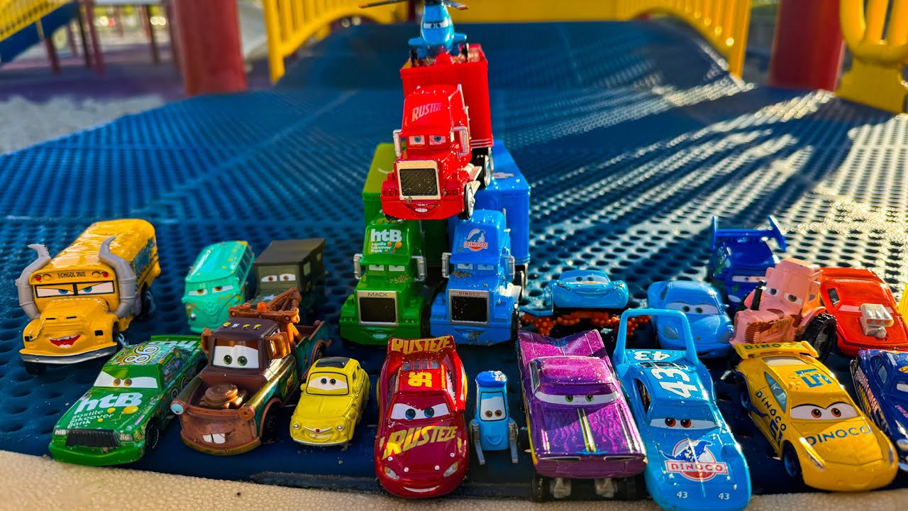 Pixar's: Cars On The Road | Clean up muddy minicars & disney car ...