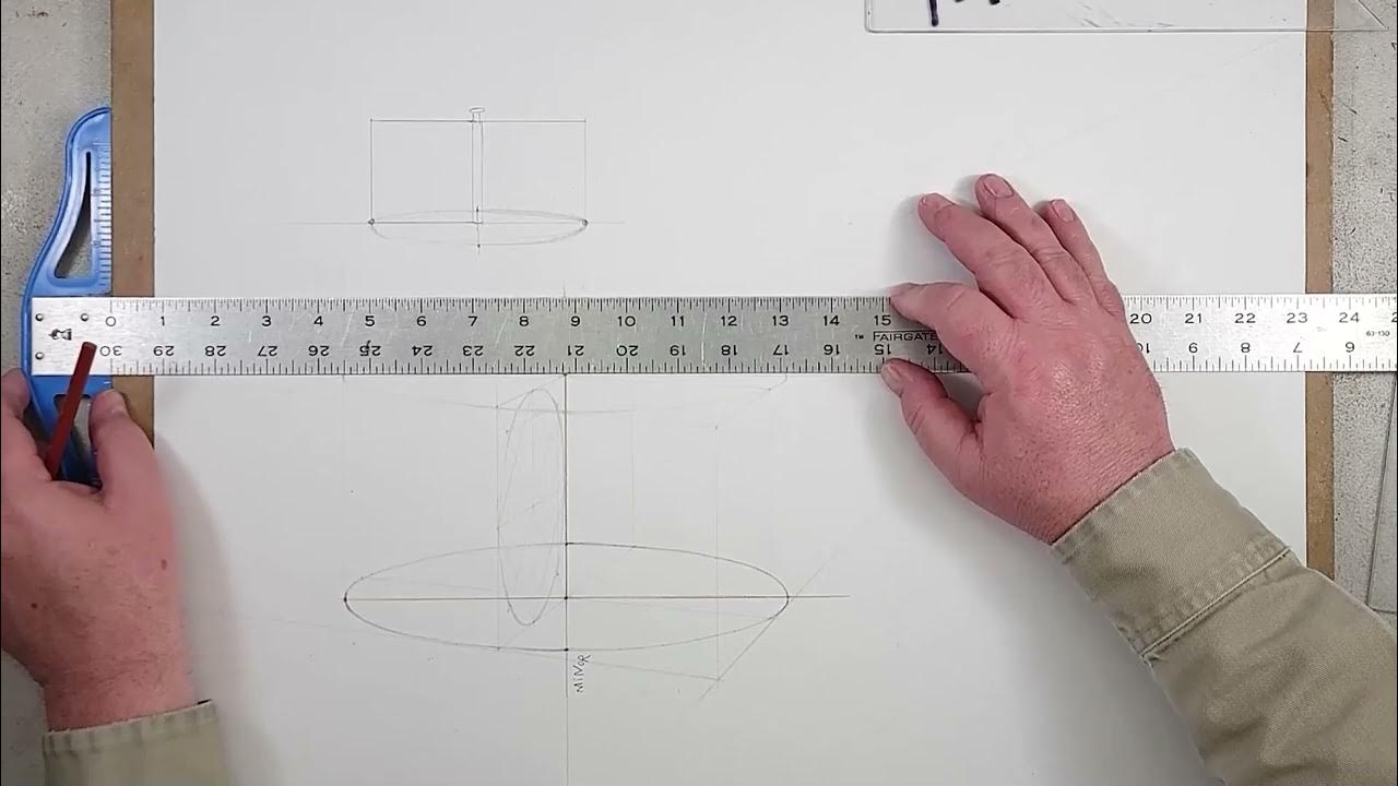 Rotating A Box In Perspective Using Ellipses - YouTube