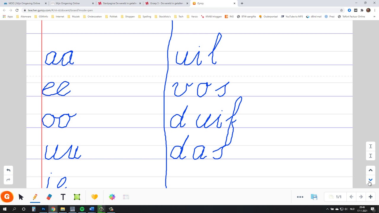 dictee vrijdag 22 jan - YouTube