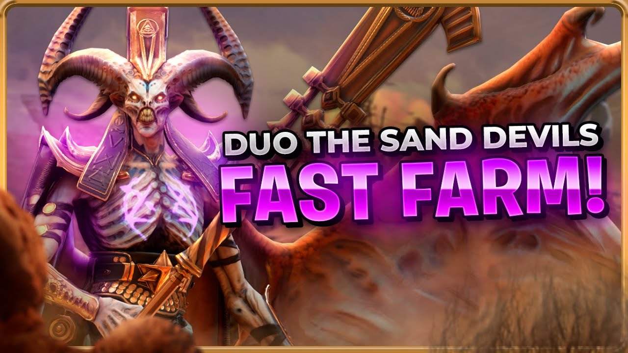 🔥BOSS MELTDOWN🔥 Duo The Sand Devil's Necropolis Dungeon Guide Stg 24 ...