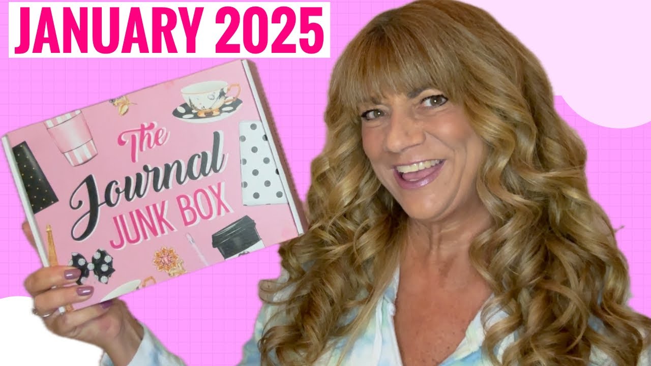 JOURNAL JUNK BOX January 2025 + 15% off @dgjournalsco #journaling # ...
