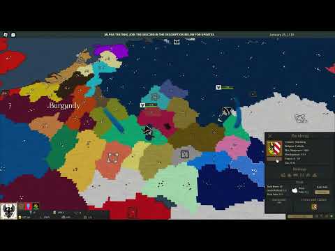 timelapse Forming German Empire in Roblox Universalis Remastered - YouTube