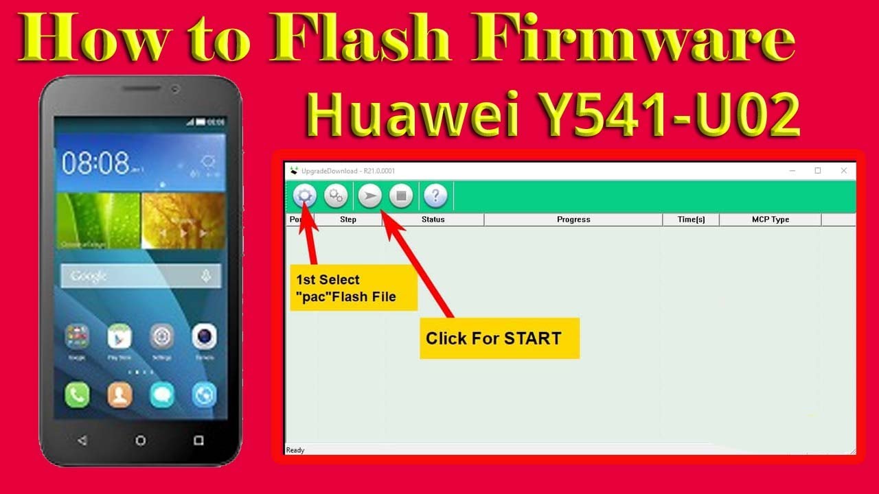 Huawei Y541-U02 Flash File Firmware Flashing By SPD Flashing Tool Dead ...