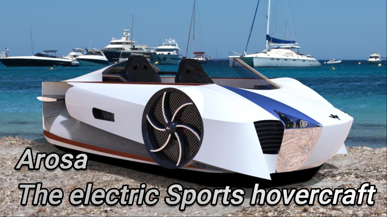 VonMercier's electric "sports hovercraft" promises exceptional agility. - YouTube