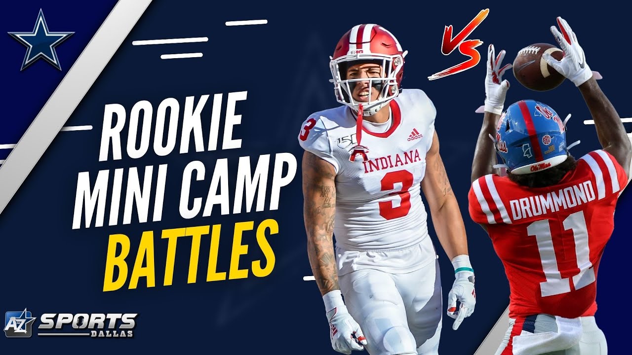 Cowboys TOP 3 Rookie Mini Camp Battles - YouTube
