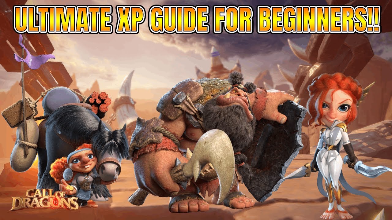 The ULTIMATE XP Guide! How to LEVEL UP those Heroes! - #callofdragons ...