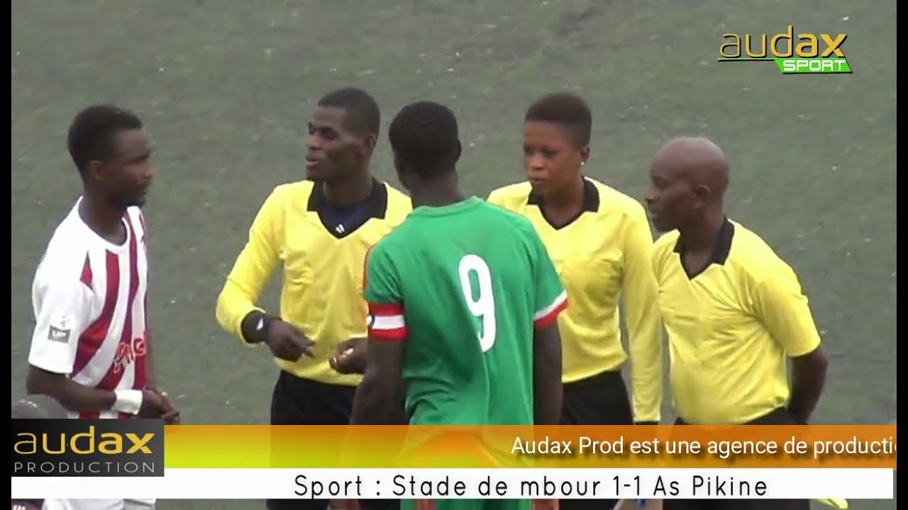 Sport: Stade de mbour vs As Pikine 1 - 1 - YouTube
