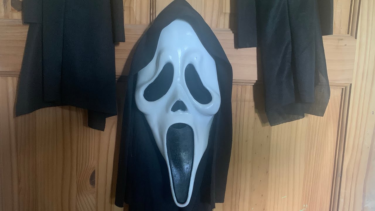 Ghostface SCREAM T Stamp Mask ASIS 98 - YouTube